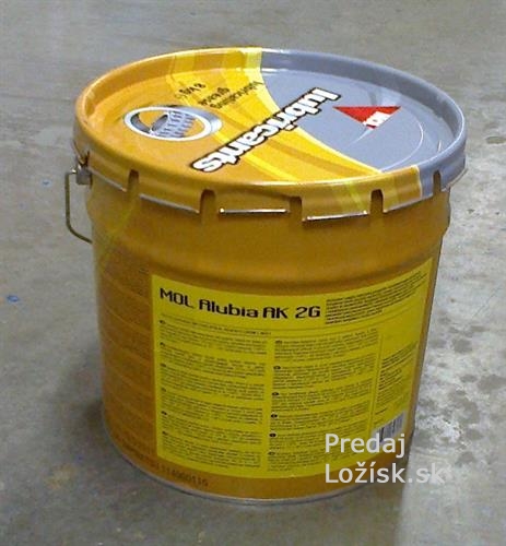 Mazivo MOL ALUBIA AK 2G - 8 kg - grafitové plastické mazivo ...